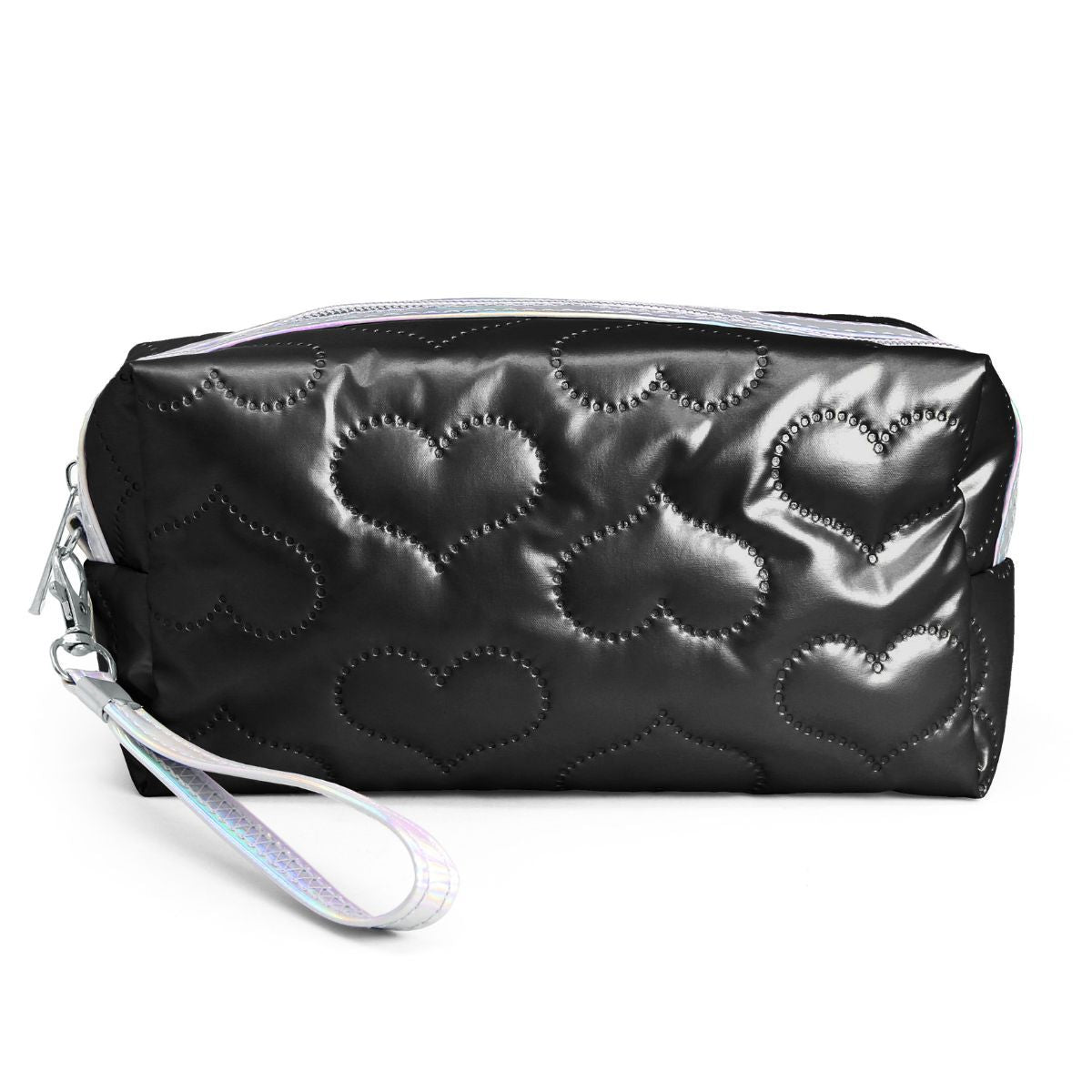 Black Heart Puffer Pouch – Uniquely Inspired Treasures